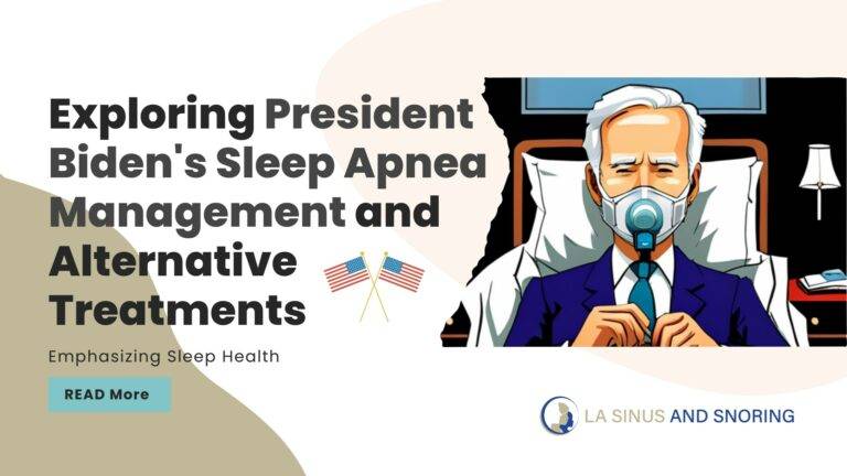Emphasizing Sleep Health: Exploring President Biden's Sleep Apnea ...